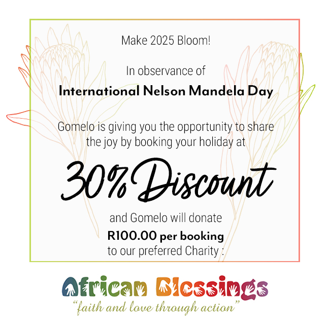 Gomelo Mandela Day 2025 One Day Only!